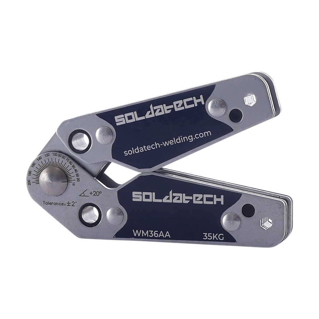 Adjustable angle welding magnet 36kg | Valkenpower